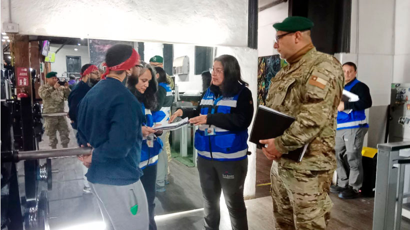 Municipio de Los Andes, Ejército y Carabineros realizan operativo ...